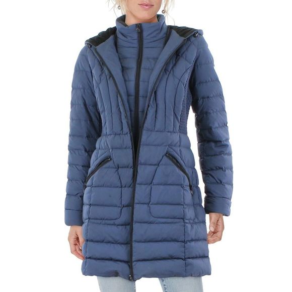 Bernardo | Jackets & Coats | Bernardo Womens Blue Down Cold Weather ...